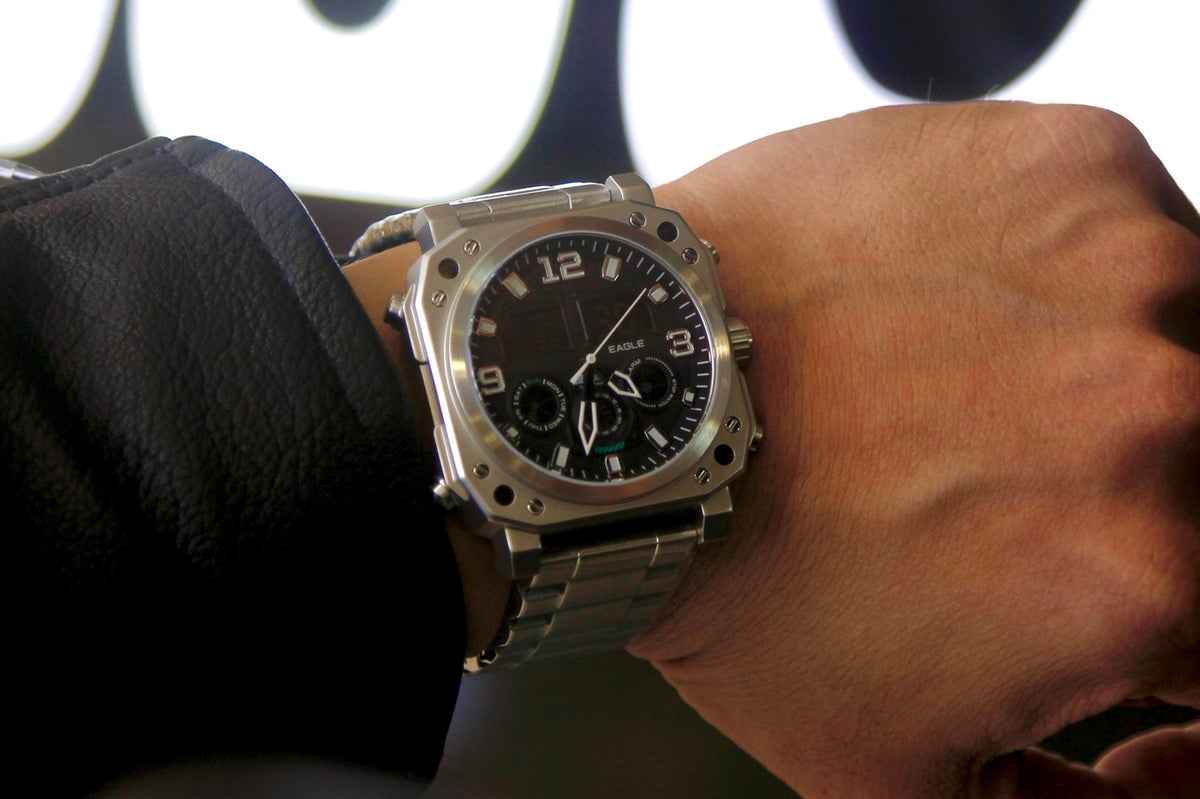 Extra Large Face Mens Digital Watches Waterproof | Infantry® Revolution ...