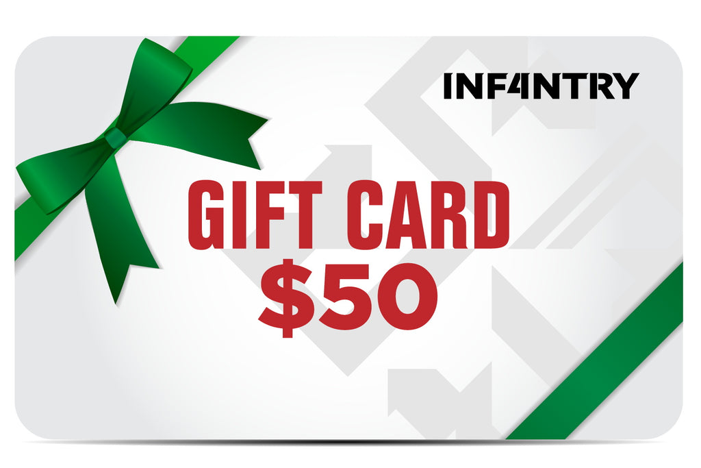 Give the Gift of Time – Infantry eGift Cards! | Infantry Co.