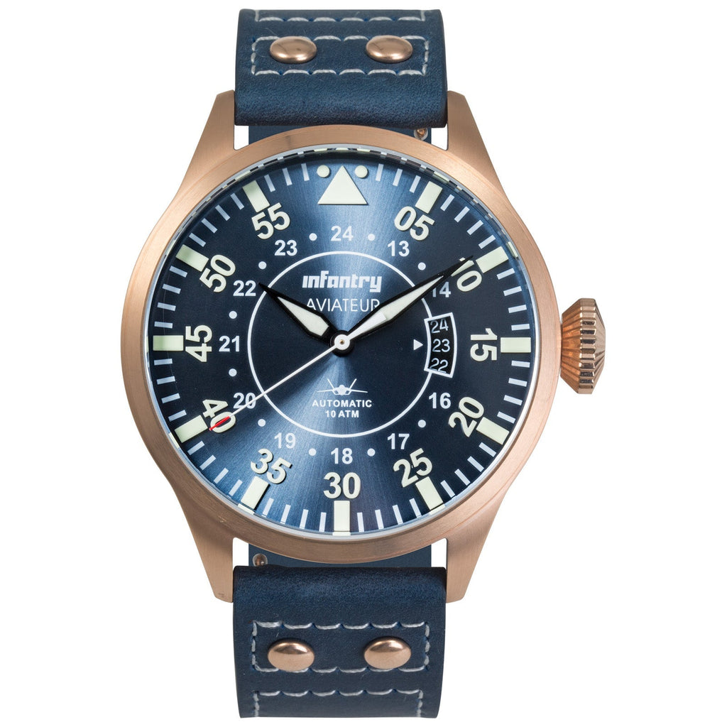 Pilot Watch | Automatic Mens Watches | Under $300 | Infantry® Aviateur ...