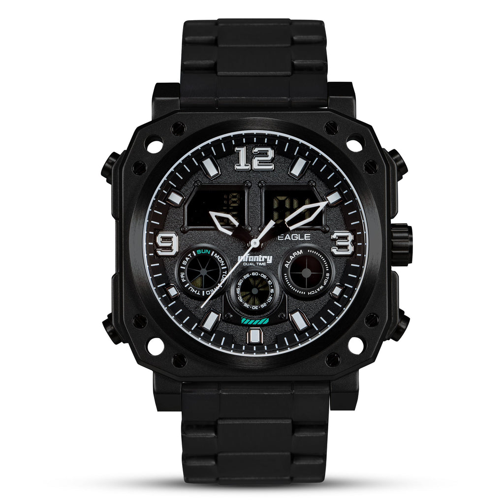 Extra Large Face Mens Digital Watches Waterproof | Infantry® Revolution ...