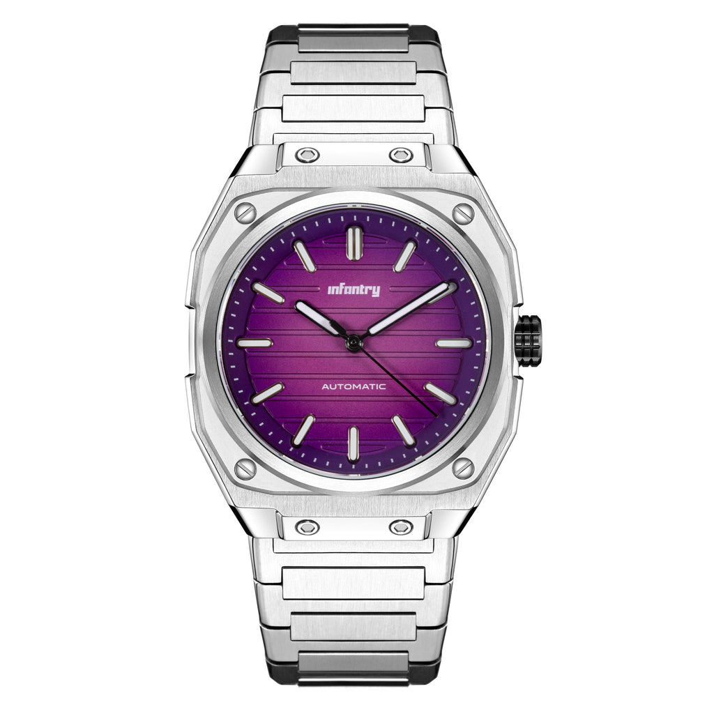 Purple Watches for Men | Automatic Men Watches | Infantry® Modular 42 ...