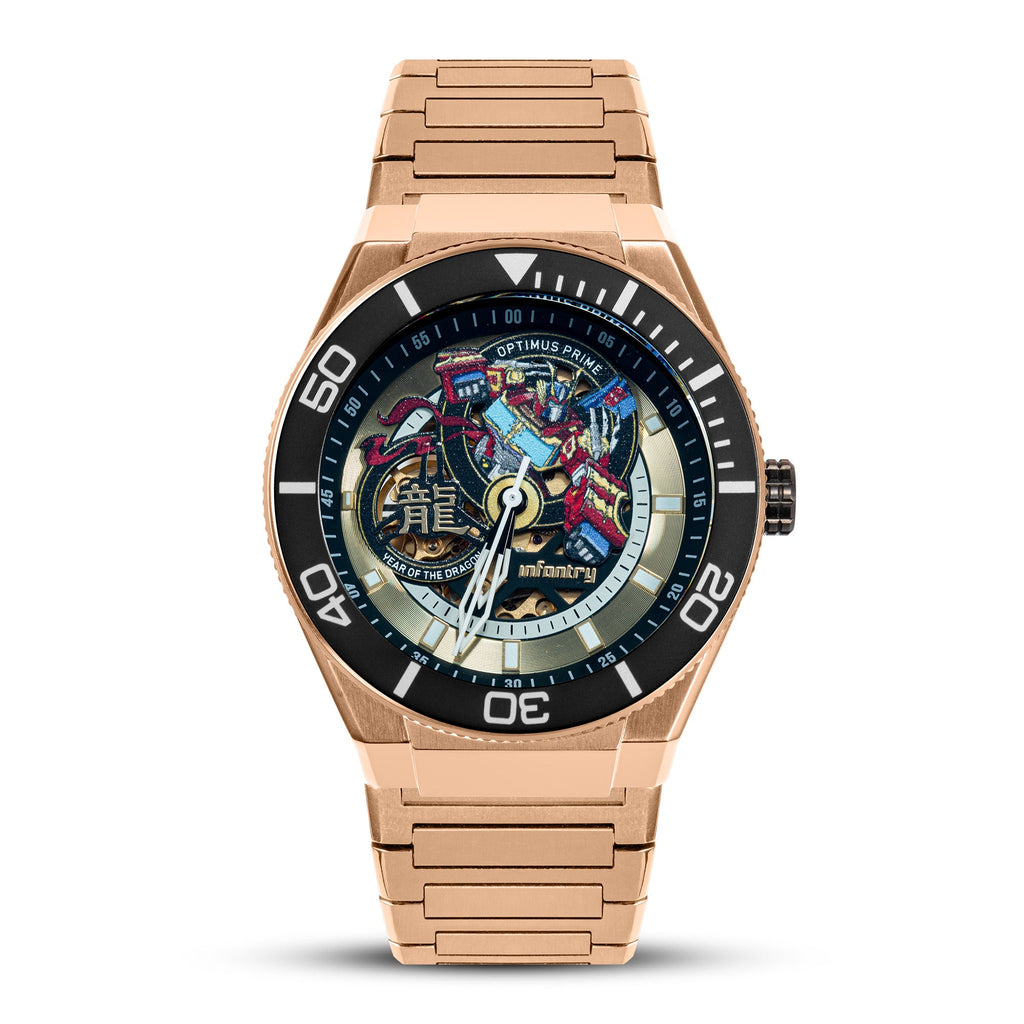 Transformers Watch | Rose Gold Mens Watch | Limited Edition Watches