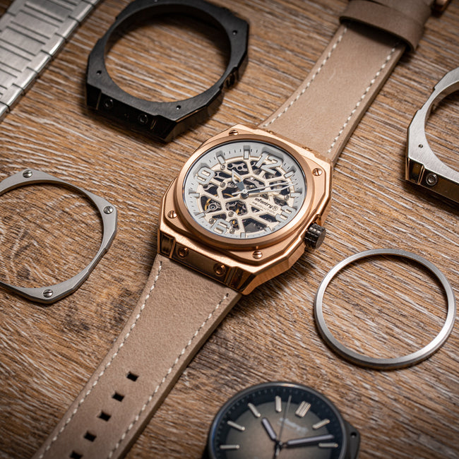 MOD 42 Skyster Aqua Ice | 42mm Modulare Automatikuhr | Infantry®