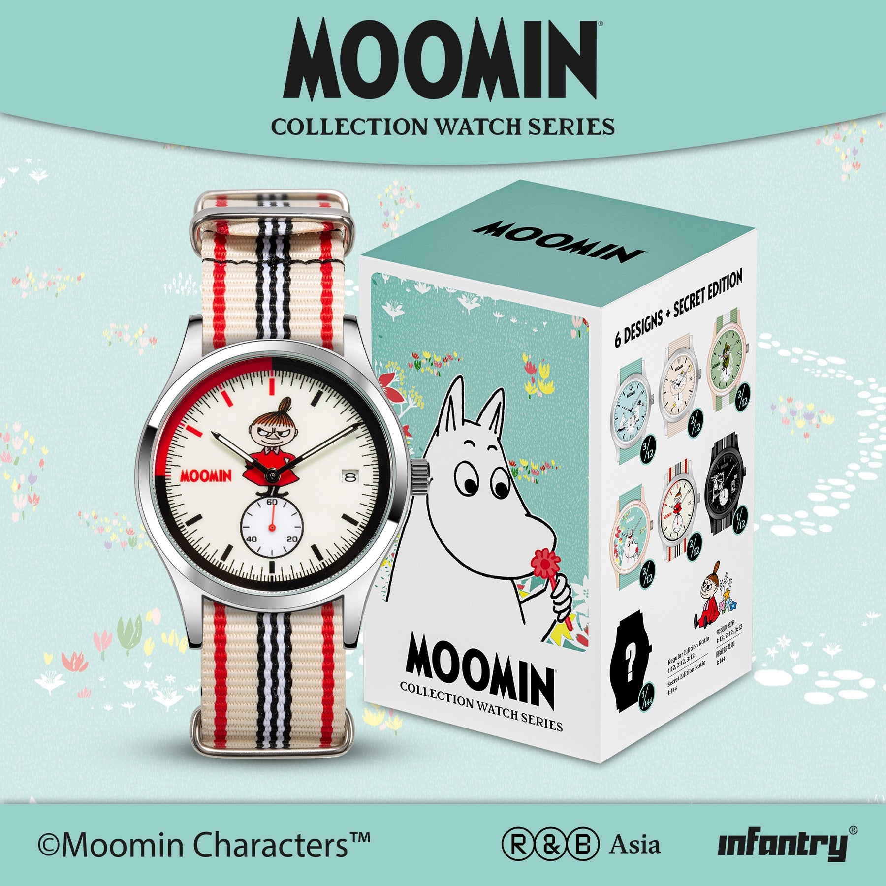 MOOMIN Watches | Blind Box Watches | Collaboration Watches | Infantry ...
