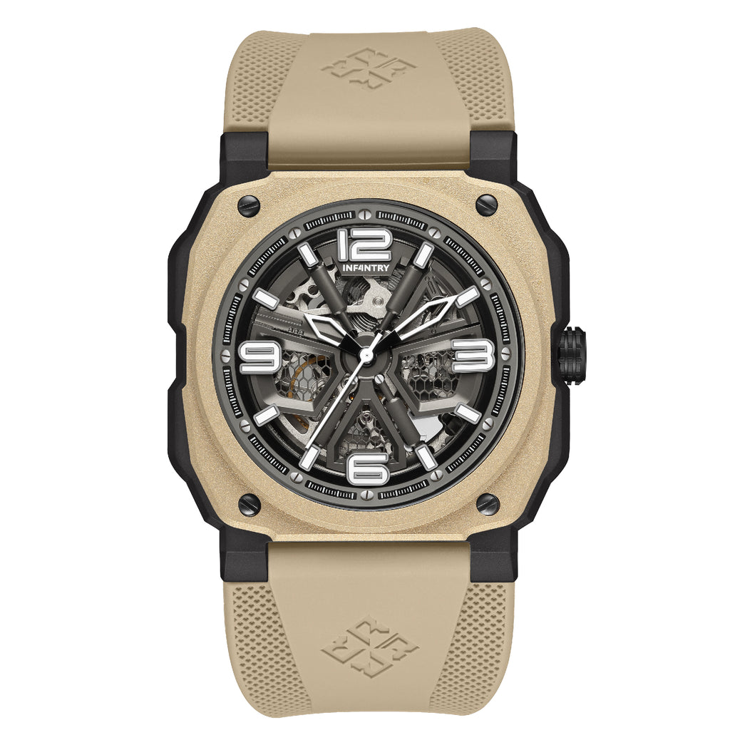 Skeleton Military Watch - 47mm Automatic | Infantry®