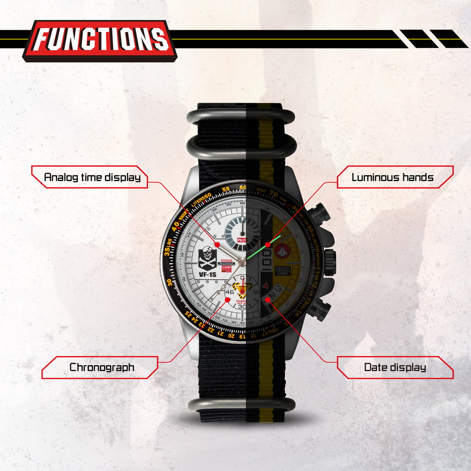 Infantry x MACROSS Watches | Robotech Watch | Collaboration Watch
