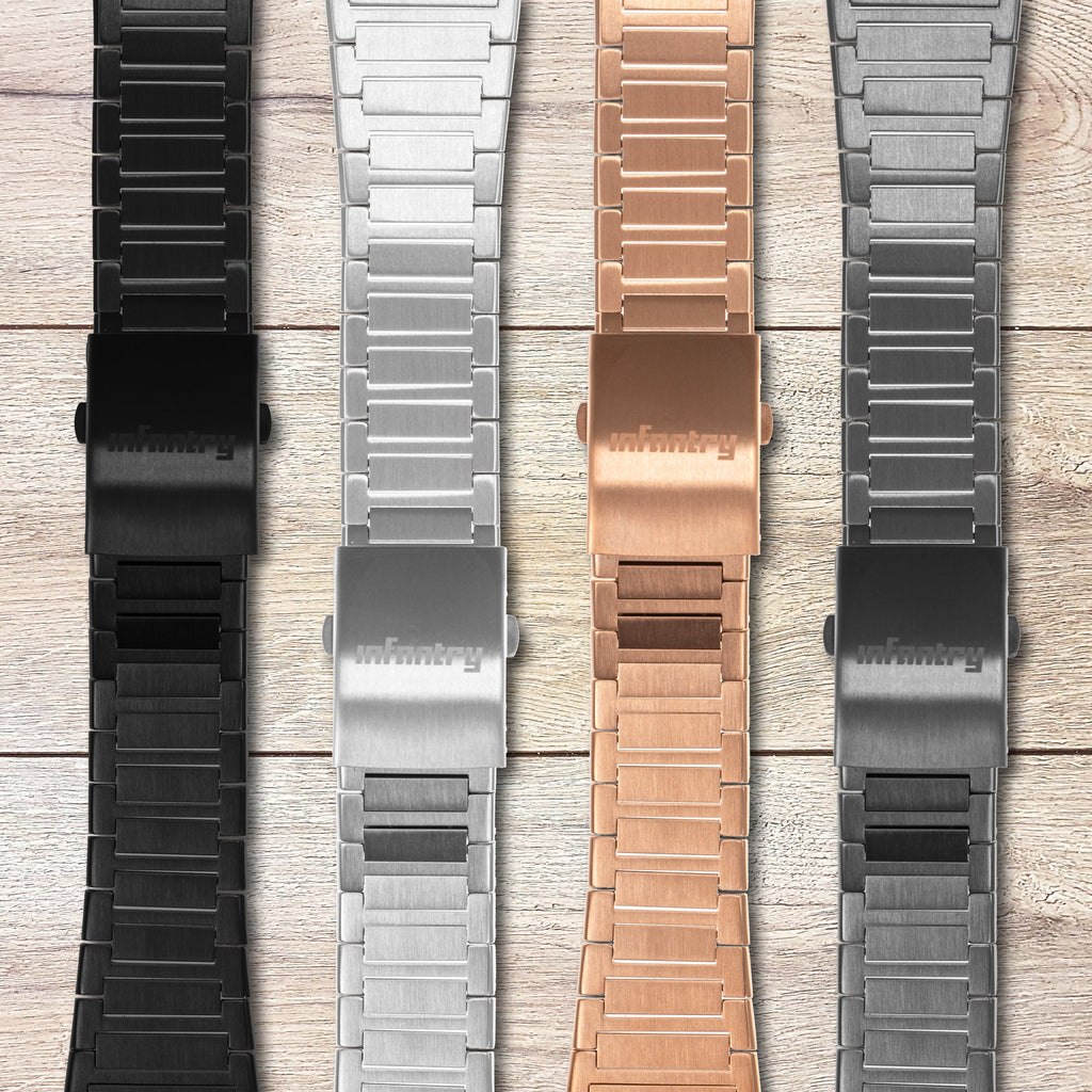 22mm Stainless Steel Watch Strap | Quick Release Watch Strap